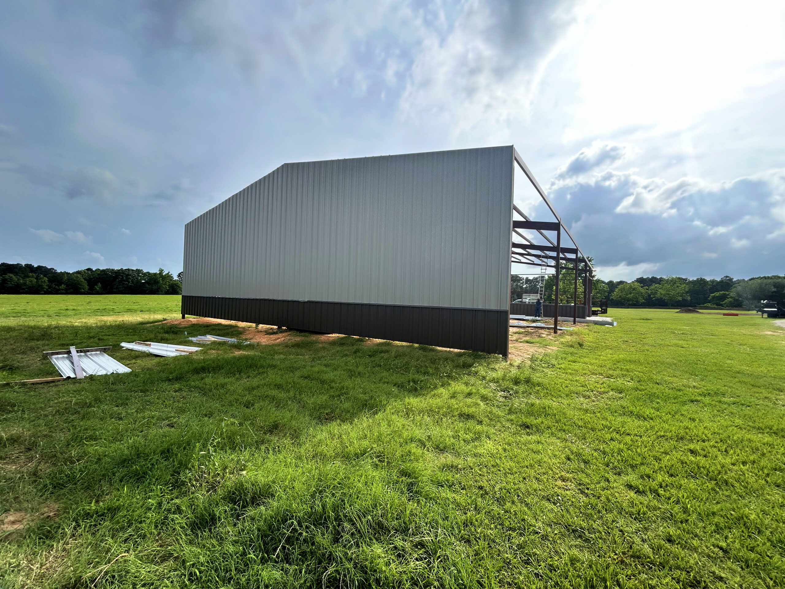Coldspring Hay Barn | Agricultural Steel Barn Builders Texas